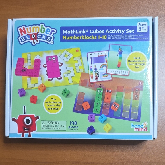 hand 2 mind | Toys | Numberblocks Mathlink Cubes Activity Set | Poshmark